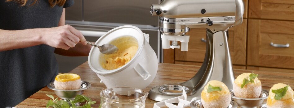 How To Use a KitchenAid® Ice Cream Attachment | KitchenAid