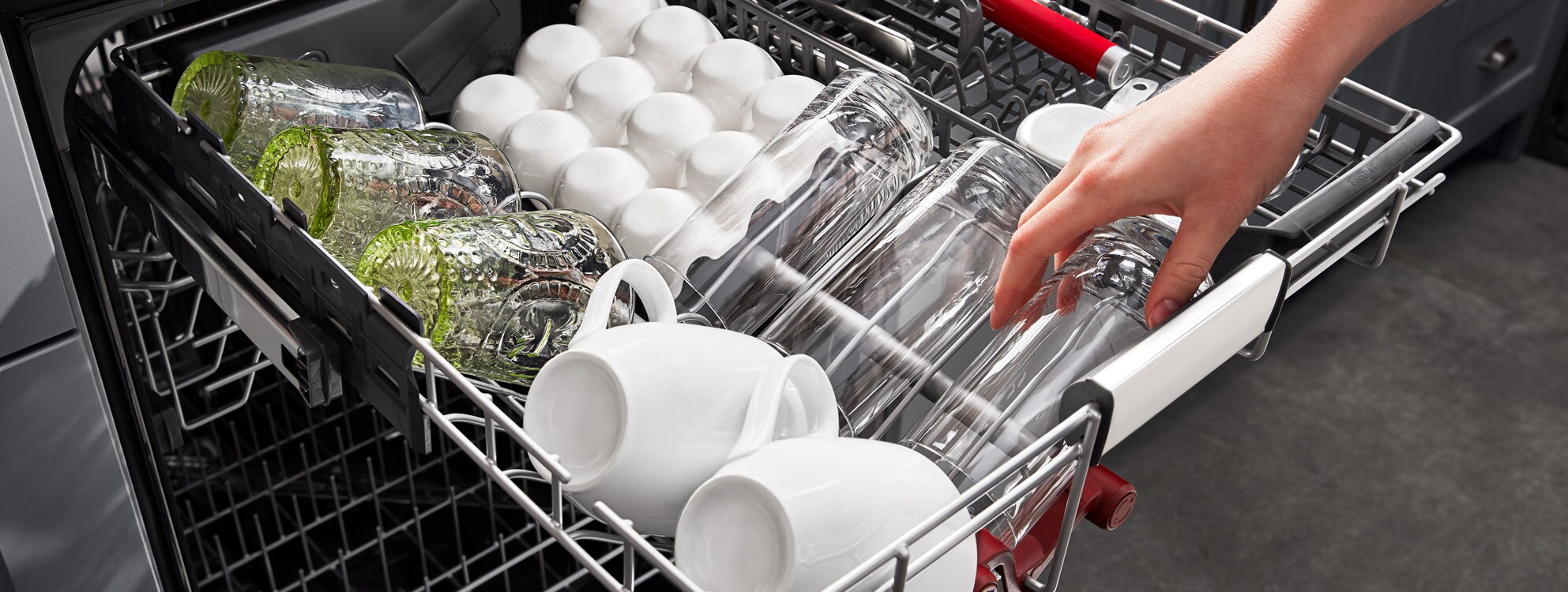 Shop Premium Third Rack Dishwasher | KitchenAid