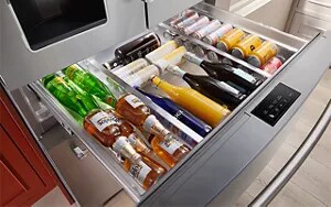 26.2 Cu. Ft. Multi-Door French Door Refrigerator with Platinum Interior ...