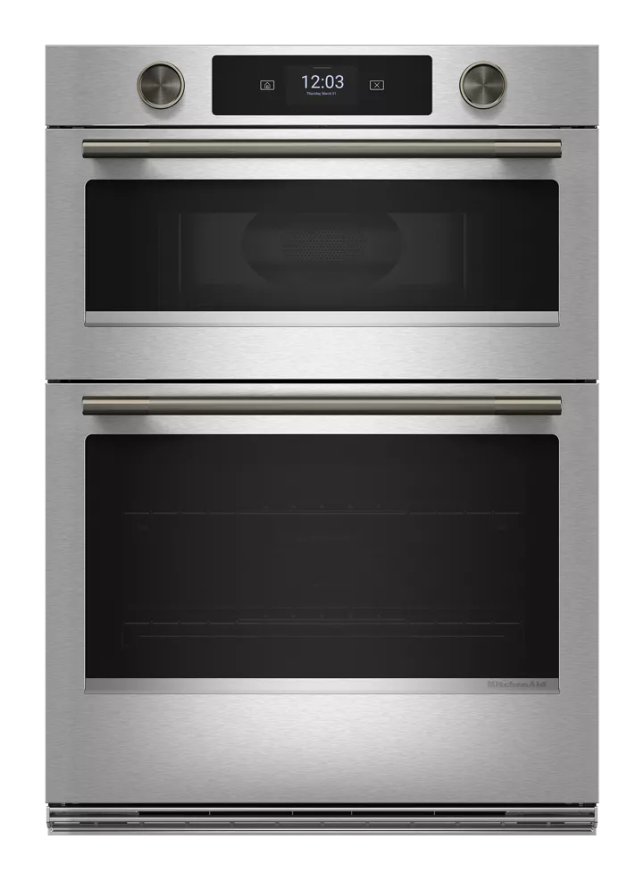 30-inch Smart Electric Combo Wall Oven with Assisted Cooking Modes ...