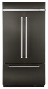 24.2 Cu. Ft. 42" Width Built-In Stainless French Door Refrigerator with ...